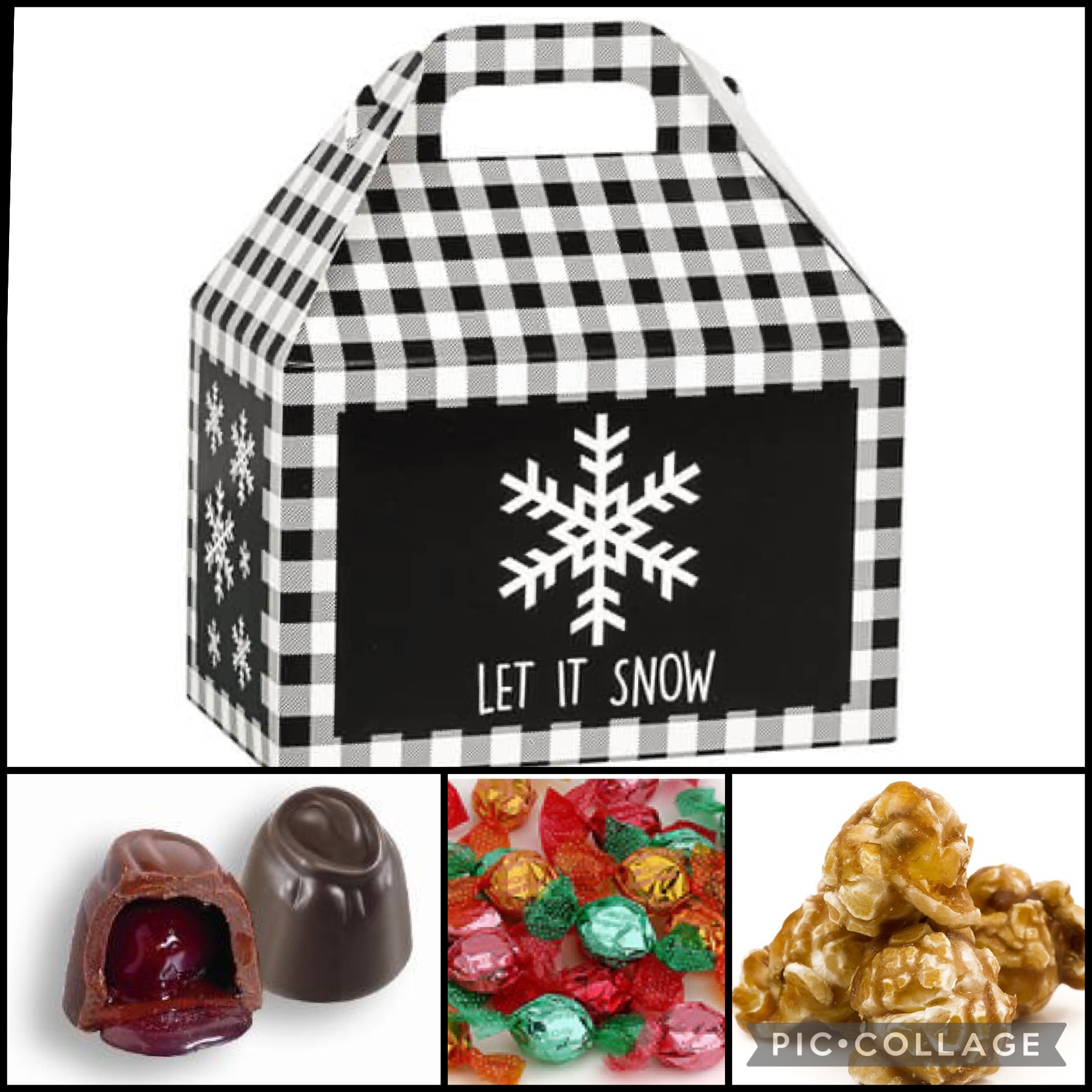 Let it Snow Gift Basket Sugar Free